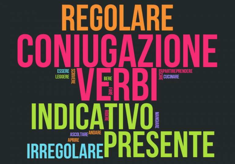 Il presente indicativo irregolare – Elementare A1